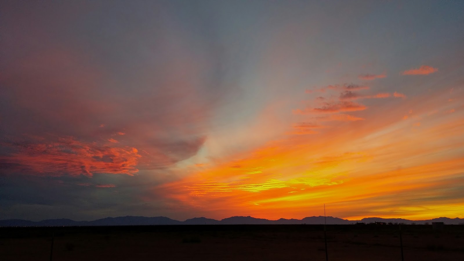 PJ's Crafty Creations: Southwest New Mexico Sunrise
