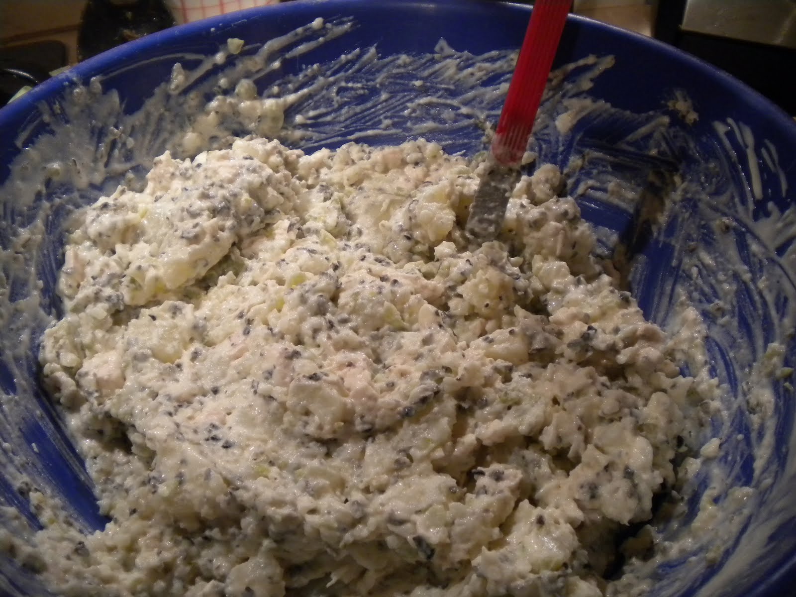 Cafe' Persia: Chicken & Potato Salad (Olovieh)