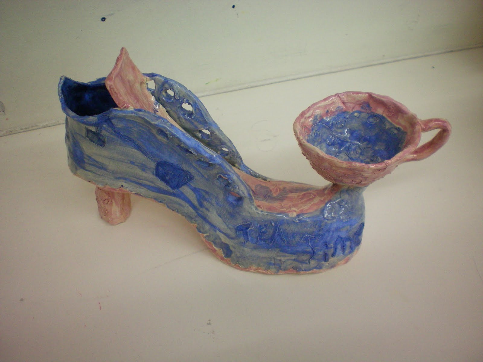 Student Artwork: 7-8 Surreal Shoes