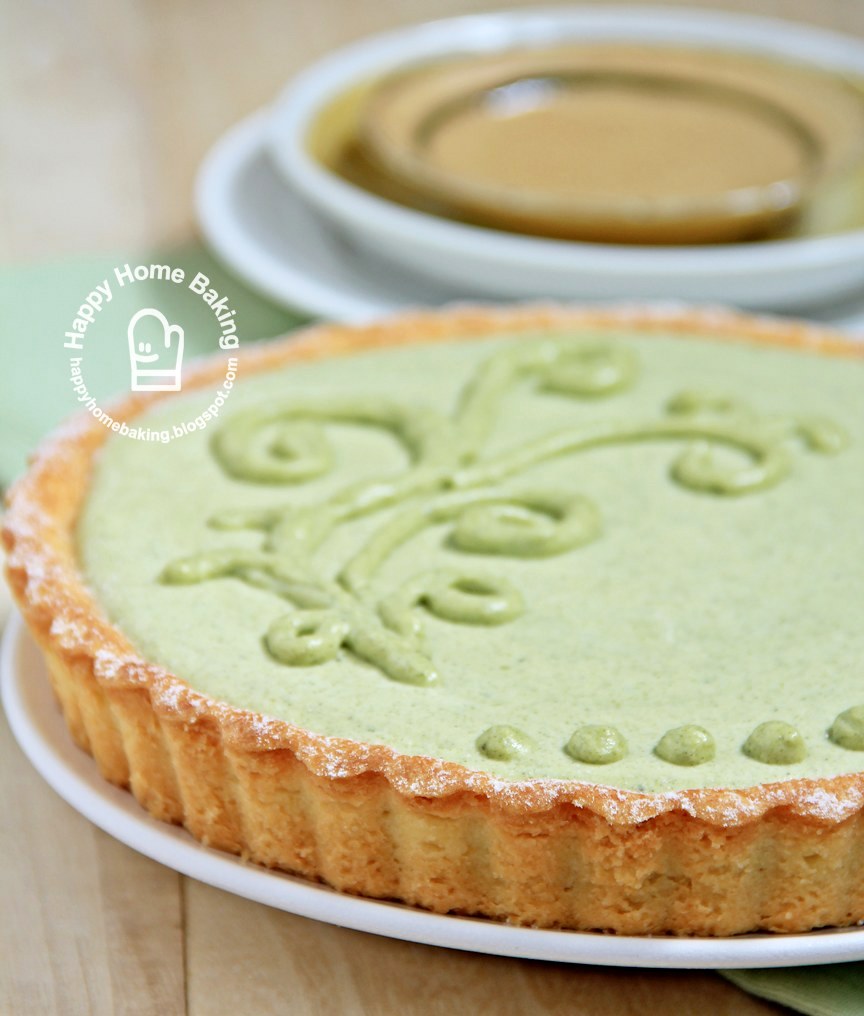 Happy Home Baking: Matcha Cheesecake Tart