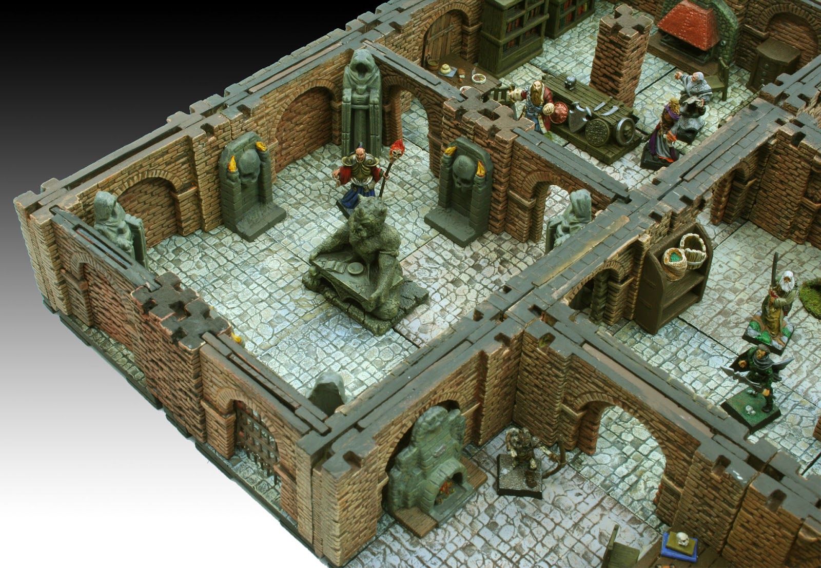 Wargame News and Terrain: Manorhouse Workshop: Plastic Dungeon ...