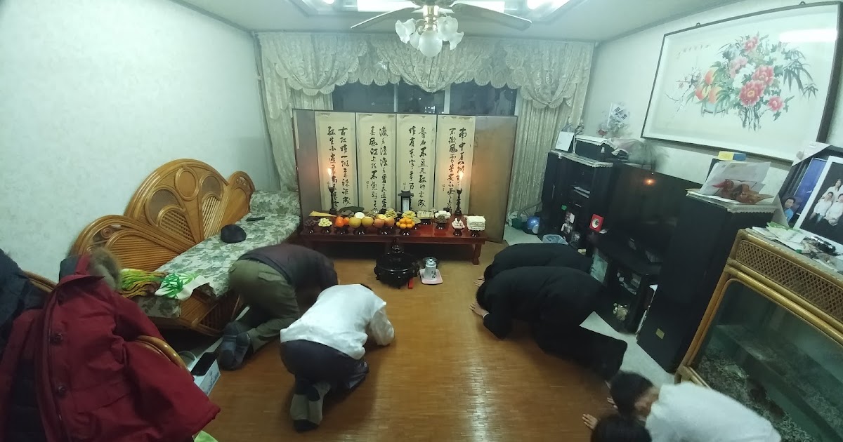 Jesa - korean ancestor rituals