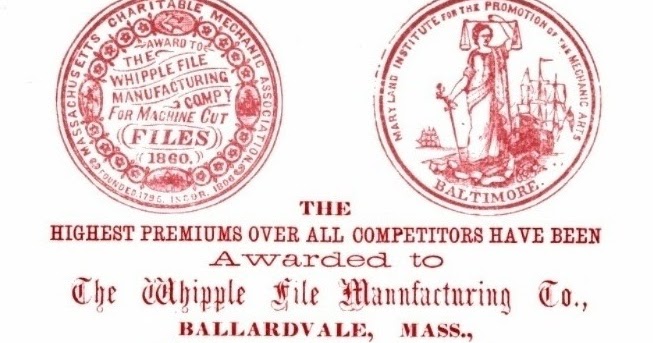 American Made Files: Whipple File Manufacturing Co.