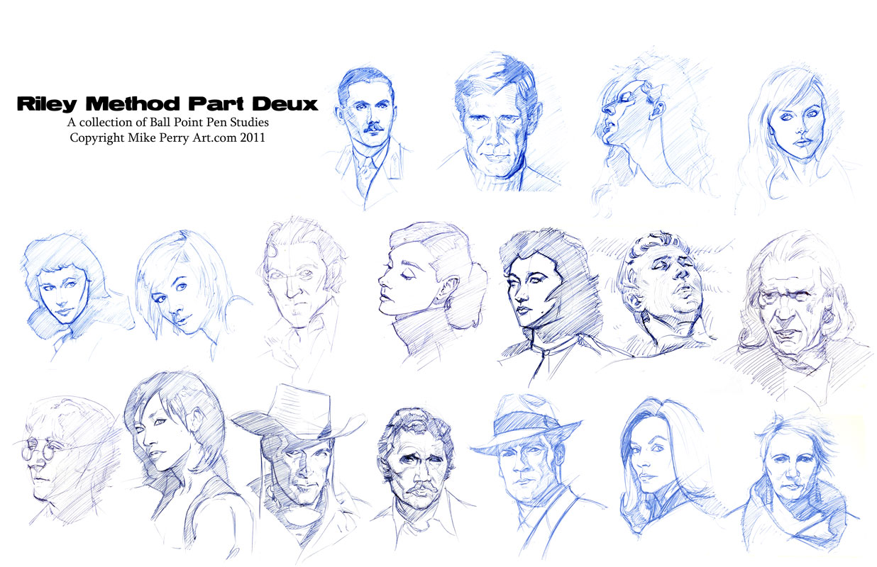Mike Perry Art. Com: And you thought that I don't use my sketchbook ...
