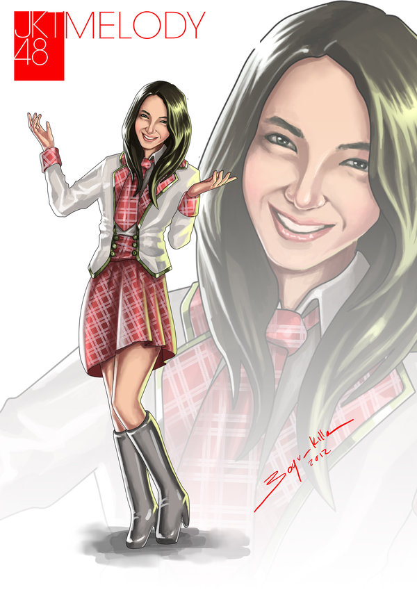 15 Gambar Karikatur JKT48 | Blog Ucha-Acho