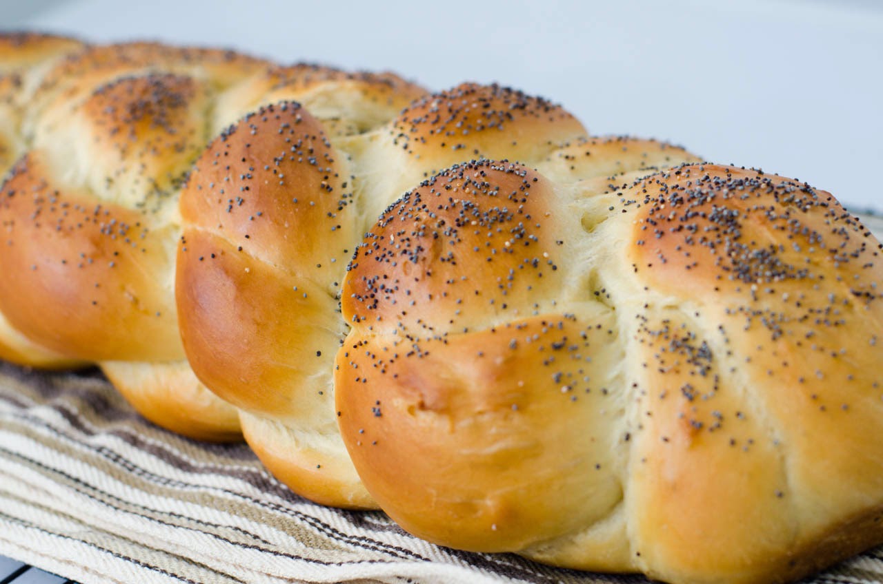Strawberry Crumble: Pão Challah