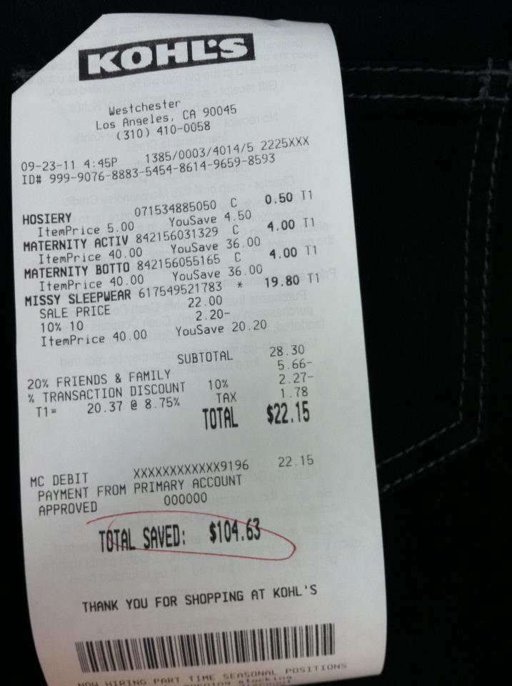 Store receipts 2021 - Washotel