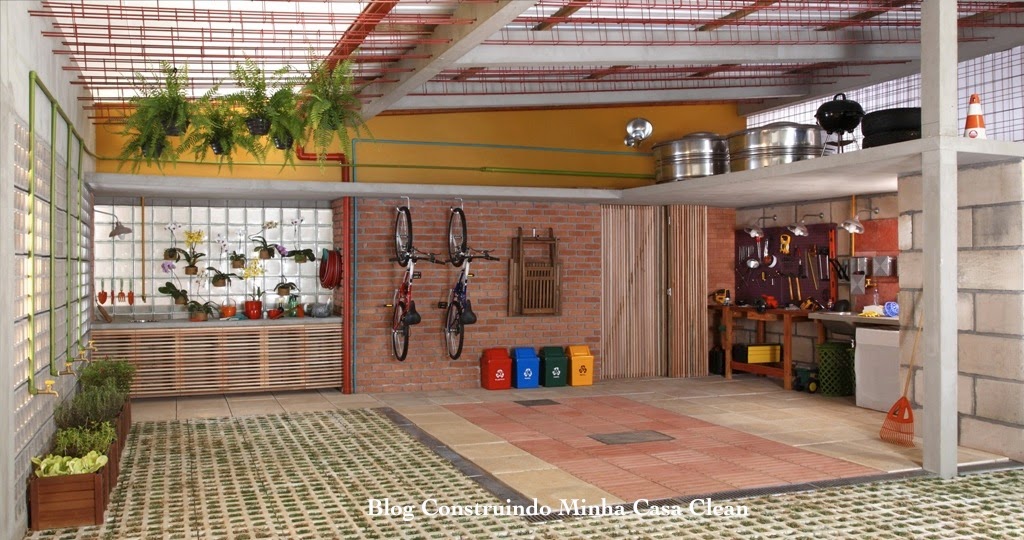 Construindo Minha Casa Clean: Saiba Como Decorar e Organizar a Garagem ...