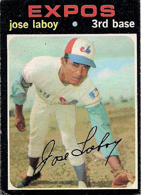 Topps 1971: no. 132 - jose laboy