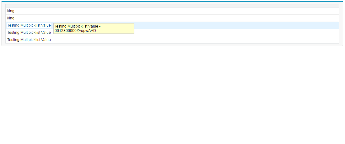 Salesforce Globe For You Salesforce Shorts Hover Functionality In Page Block Table Salesforce