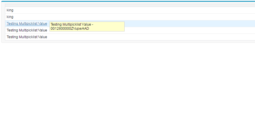 Salesforce Globe For You Salesforce Shorts Hover Functionality In Page Block Table Salesforce