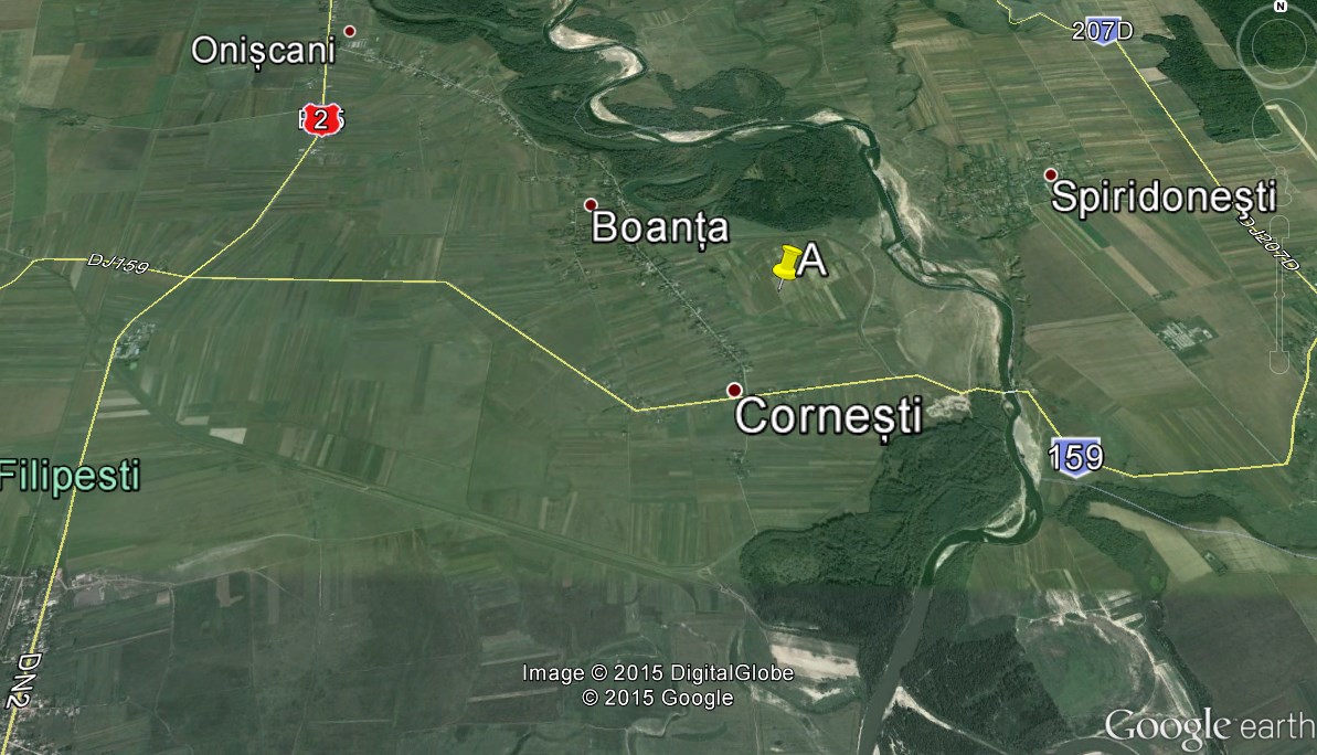 ArqueoLugares: Fortificatia de LA CORNESTI. Neamt. Rumania