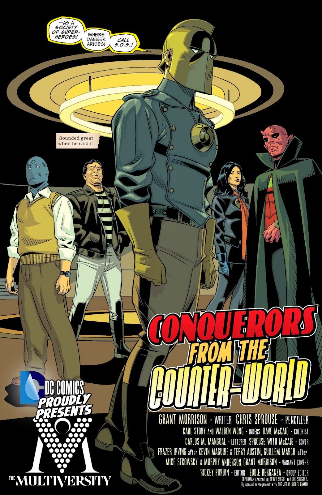 Weird Science DC Comics: The Multiversity: The Society of Super-Heroes ...