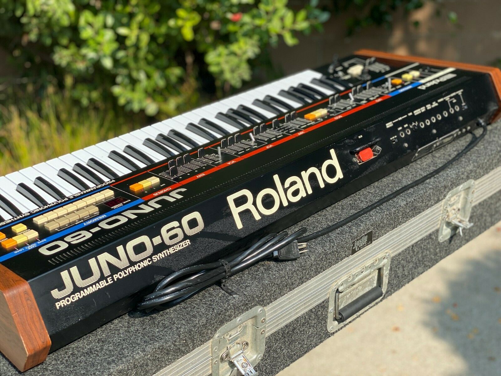 MATRIXSYNTH: Roland Juno-60 Analog Synthesizer With Custom Case and JSQ ...