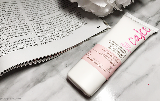 REVIEW: Cake Milk Made Velveteen Hand Cream - Prairie Beauty