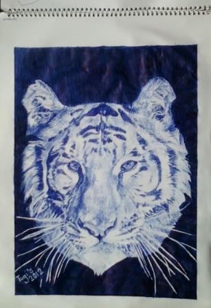 Biro Sketches by Artist Ife'ka Terry