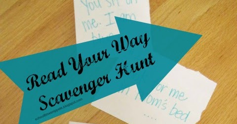 Read Around the Room Scavenger Hunt for Beginning Readers | School Time ...
