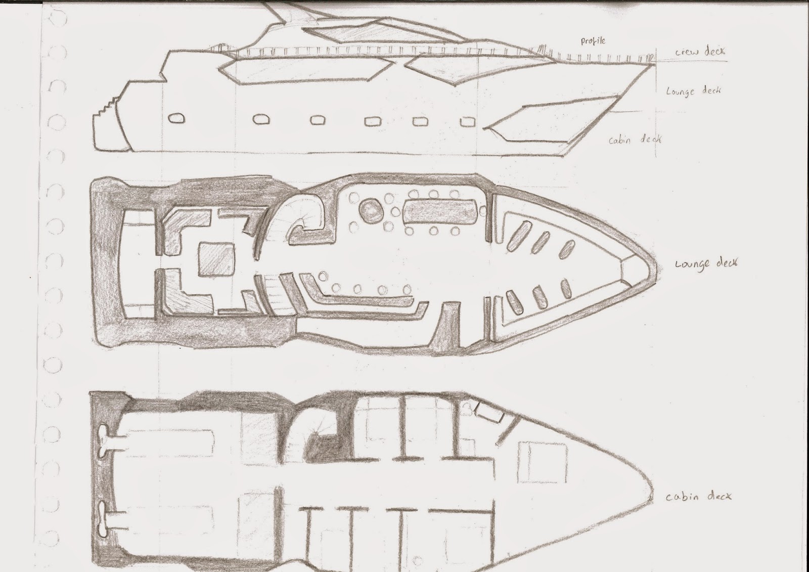 Rhys Wadmore CAA UCA Rochester: Under The Sea - Layout Development