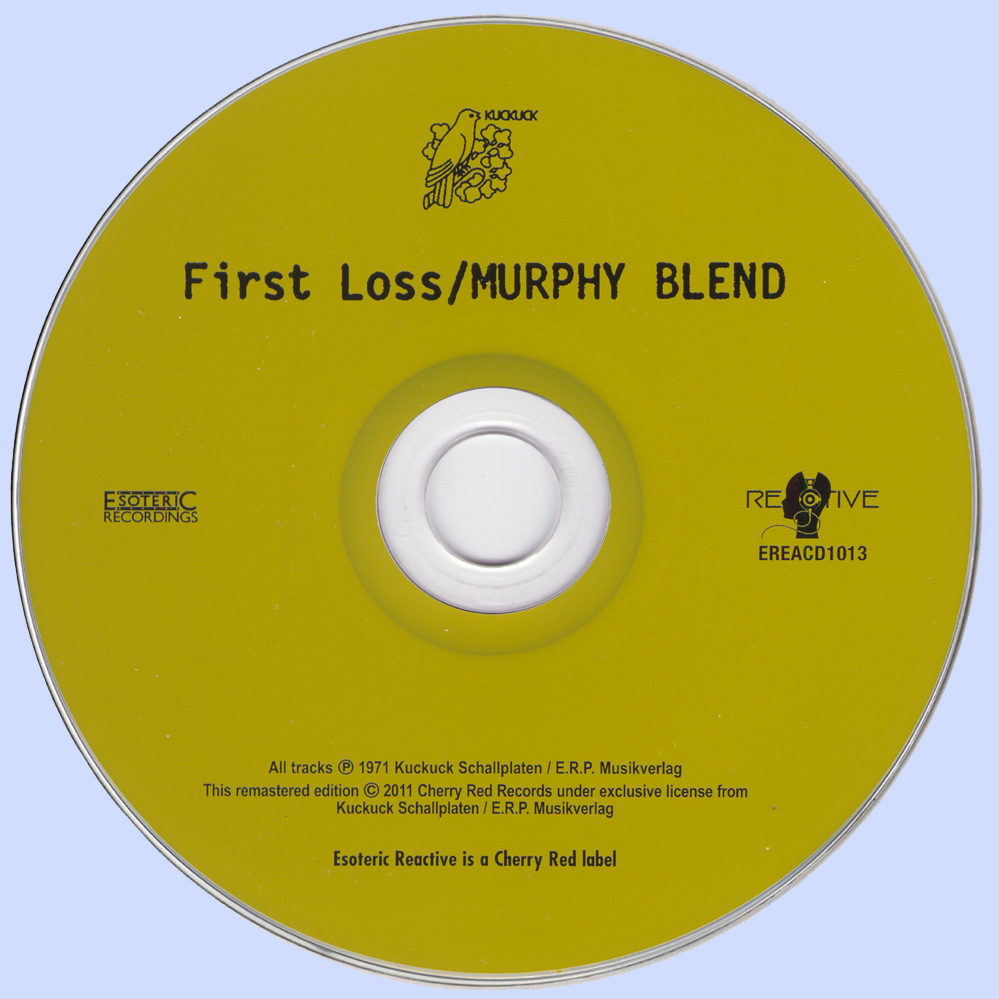 Plain and Fancy: Murphy Blend - First Loss (1970 germany, solid heavy ...
