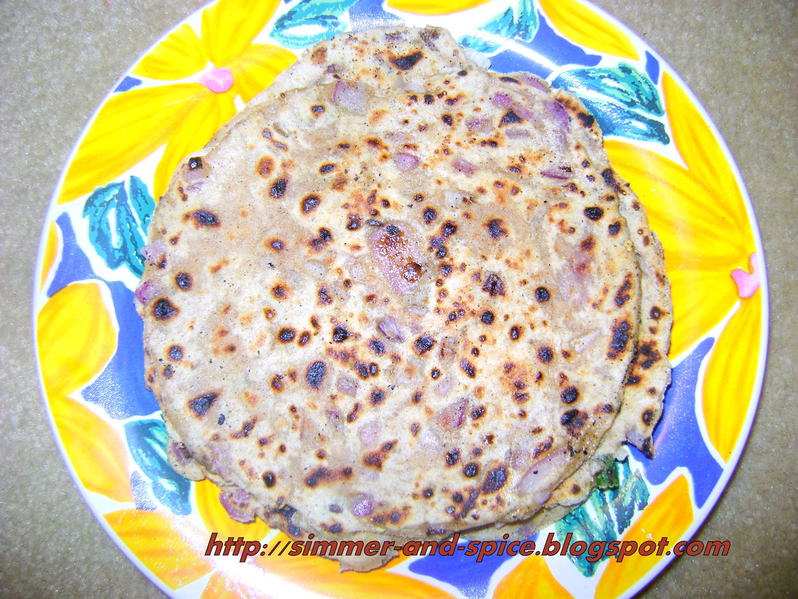 Onion Paratha | To The Herbs