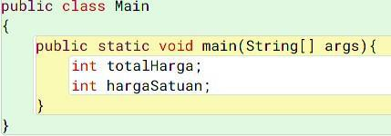 Dasar-dasar Pemrograman : Tipe Data dan Variabel dalam Java