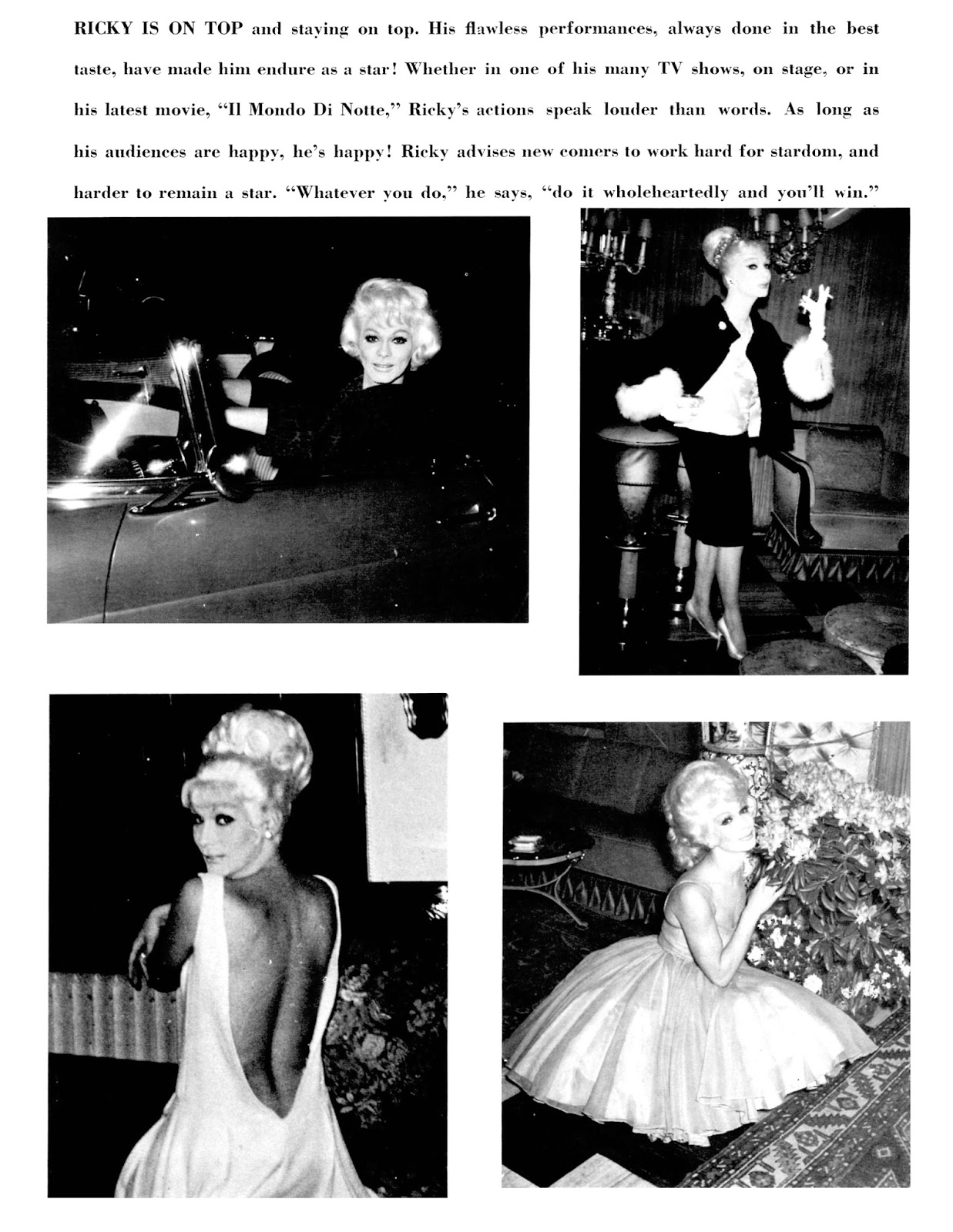 Lansure's Music Paraphernalia: RICKY RENÉE | Female Impersonator