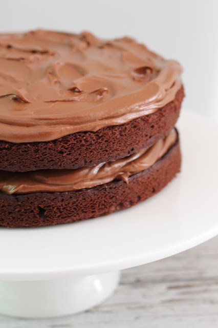 A cup of tea solves everything: Easy-peasy chocolate orange fudge cake