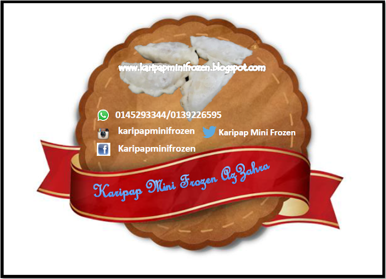 Karipap Mini Frozen TERBAIK: Rahsia Kulit Karipap Rangup