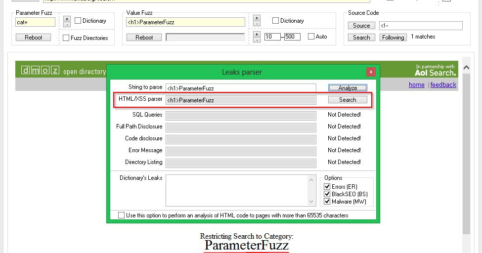 [ParameterFuzz v1.8] Parameter´s auditor for web applications - PenTest ...