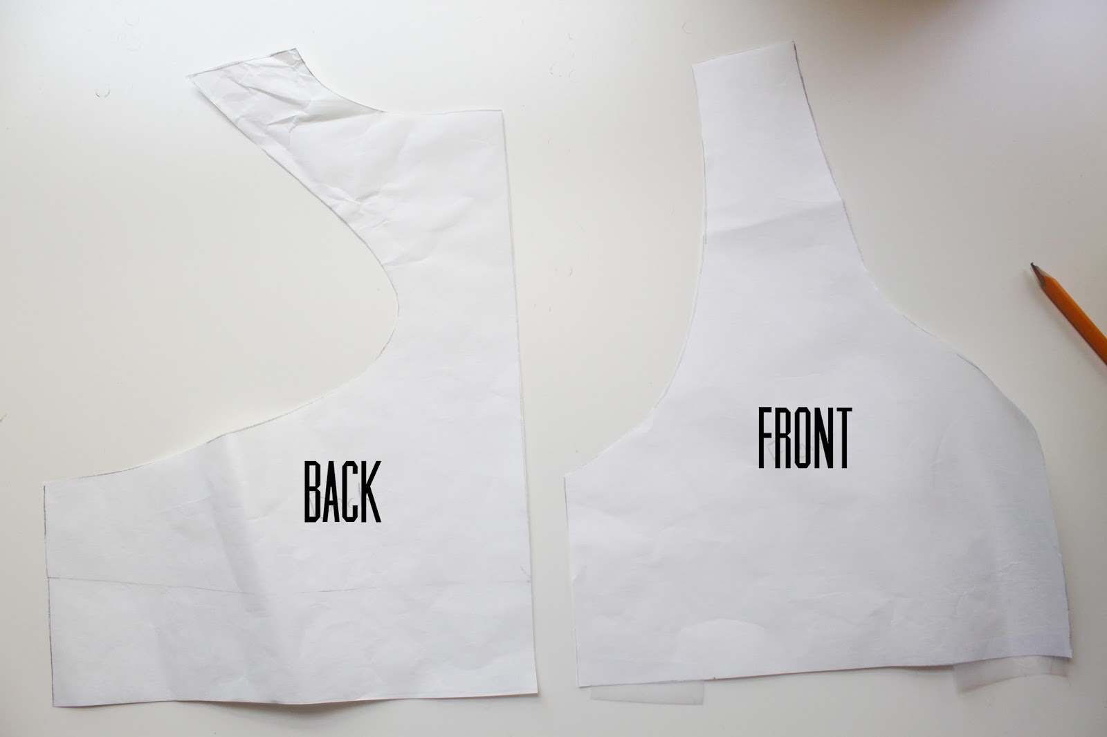 EAT+SLEEP+MAKE: CRAFT: High-Low Racerback Tunic