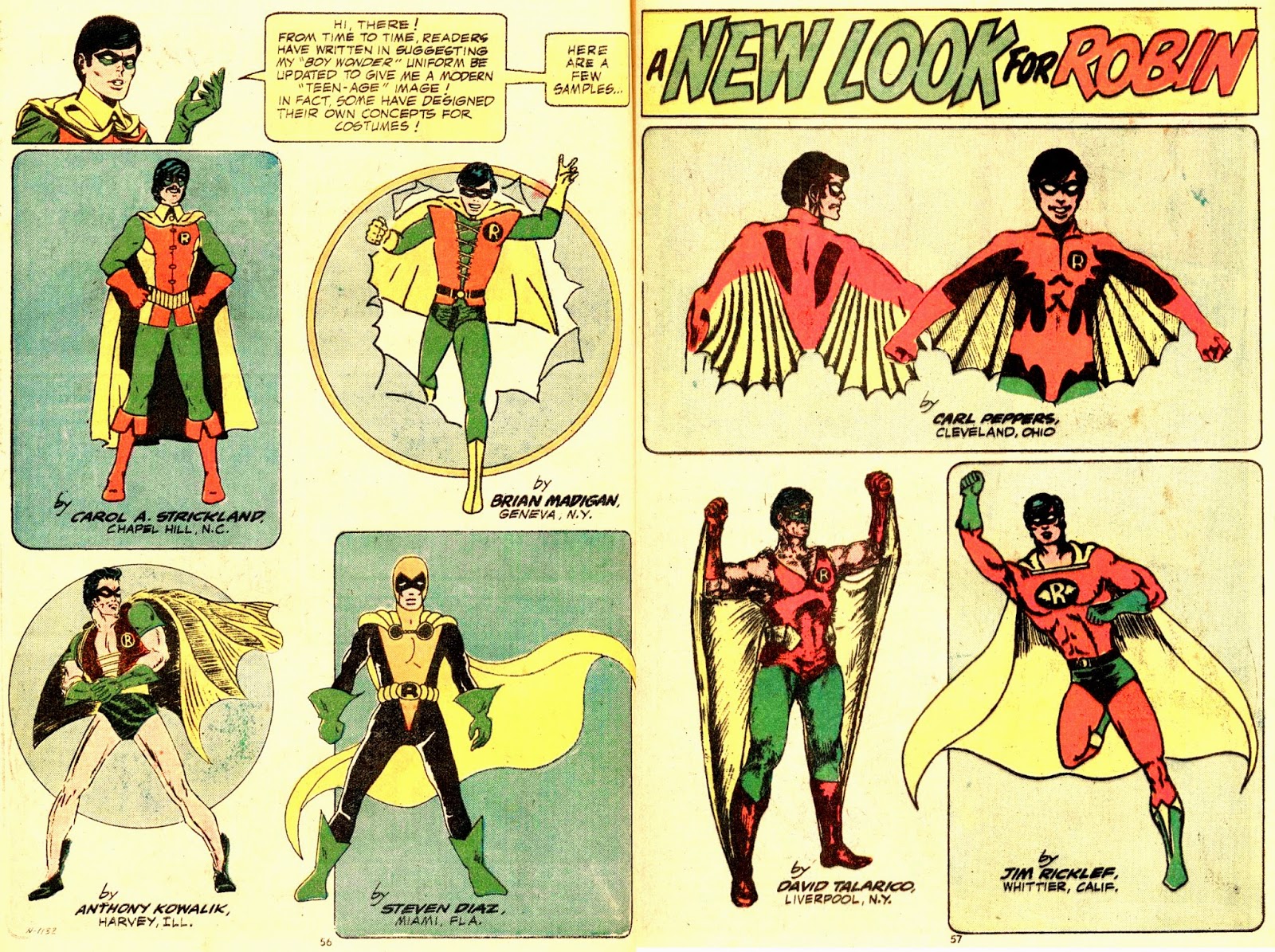 Gone & Forgotten: COSTUME DRAMA : ROBIN'S NEW LOOKS