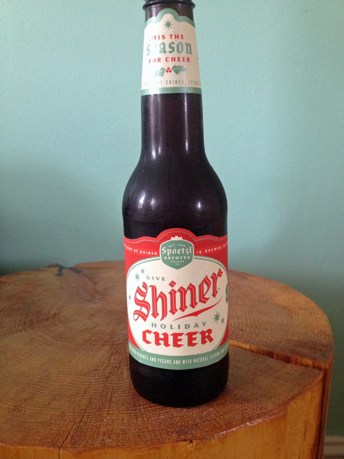 SHHHHH...: Beer Review (22): Shiner Holiday Cheer by Spoetzl Brewery