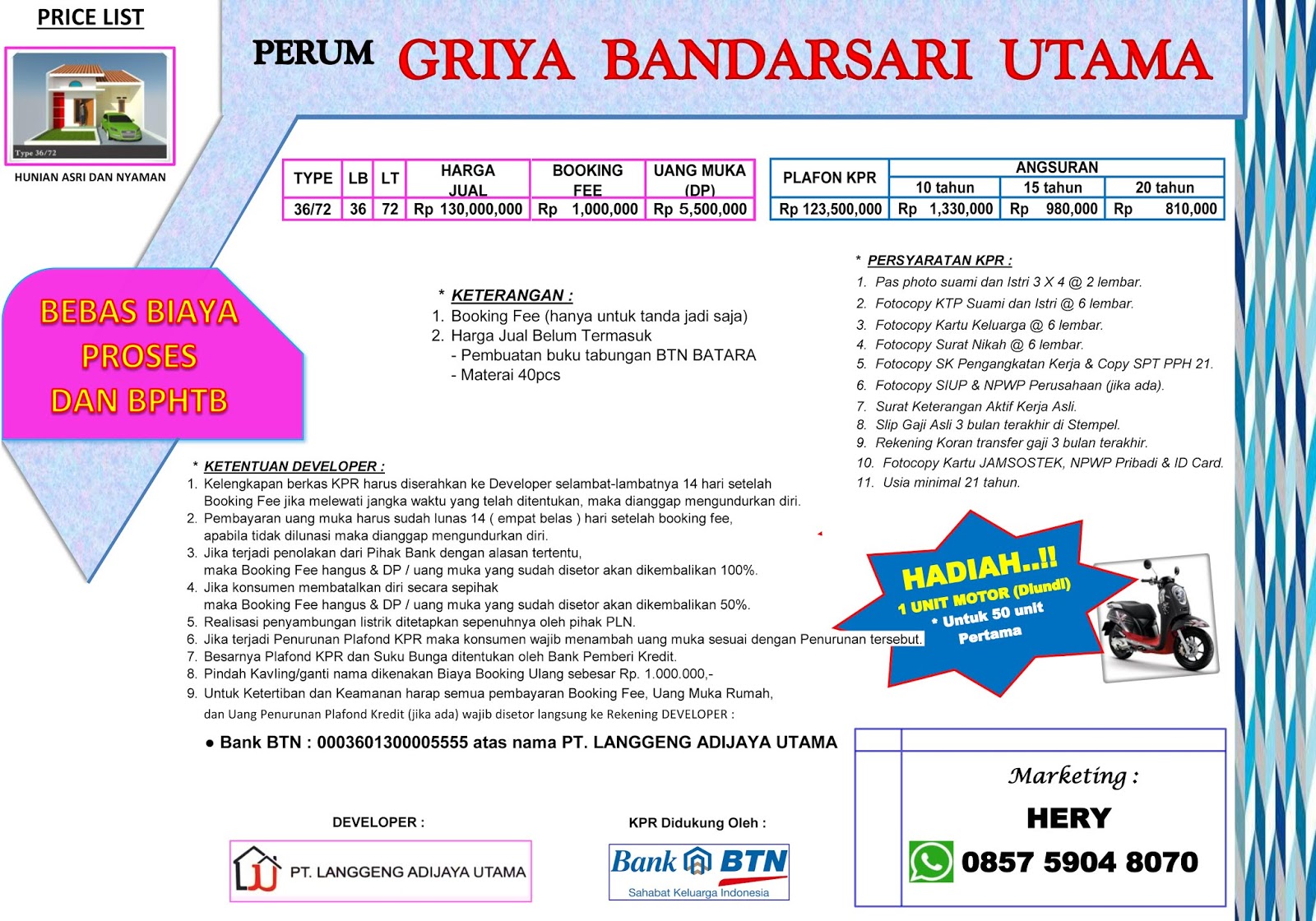 Cara KPR Rumah di BANK BTN