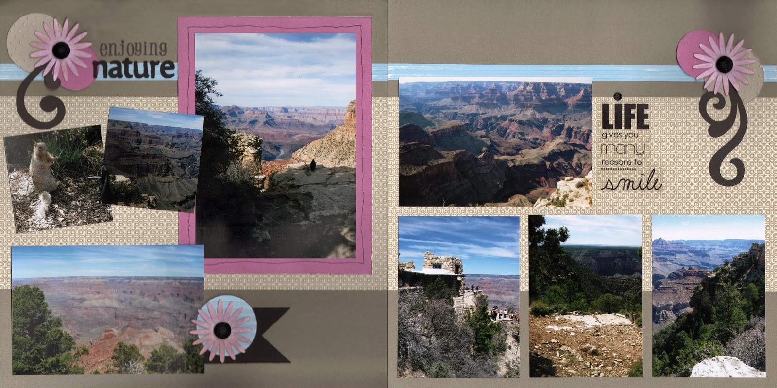 Even More Scrapping!: Enjoying Nature Layout