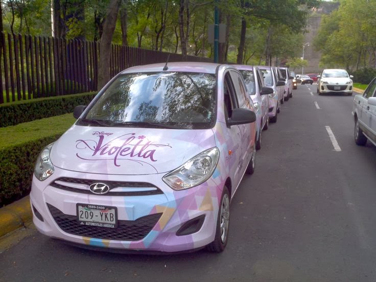 ViolettaPolonia: Violetta: Samochody promujące serial