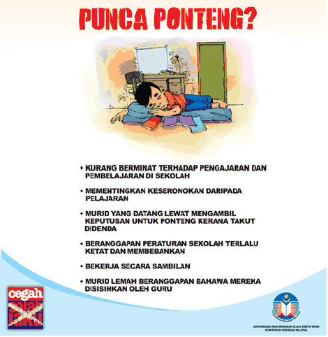 Hal Ehwal Murid: Disiplin - Ponteng