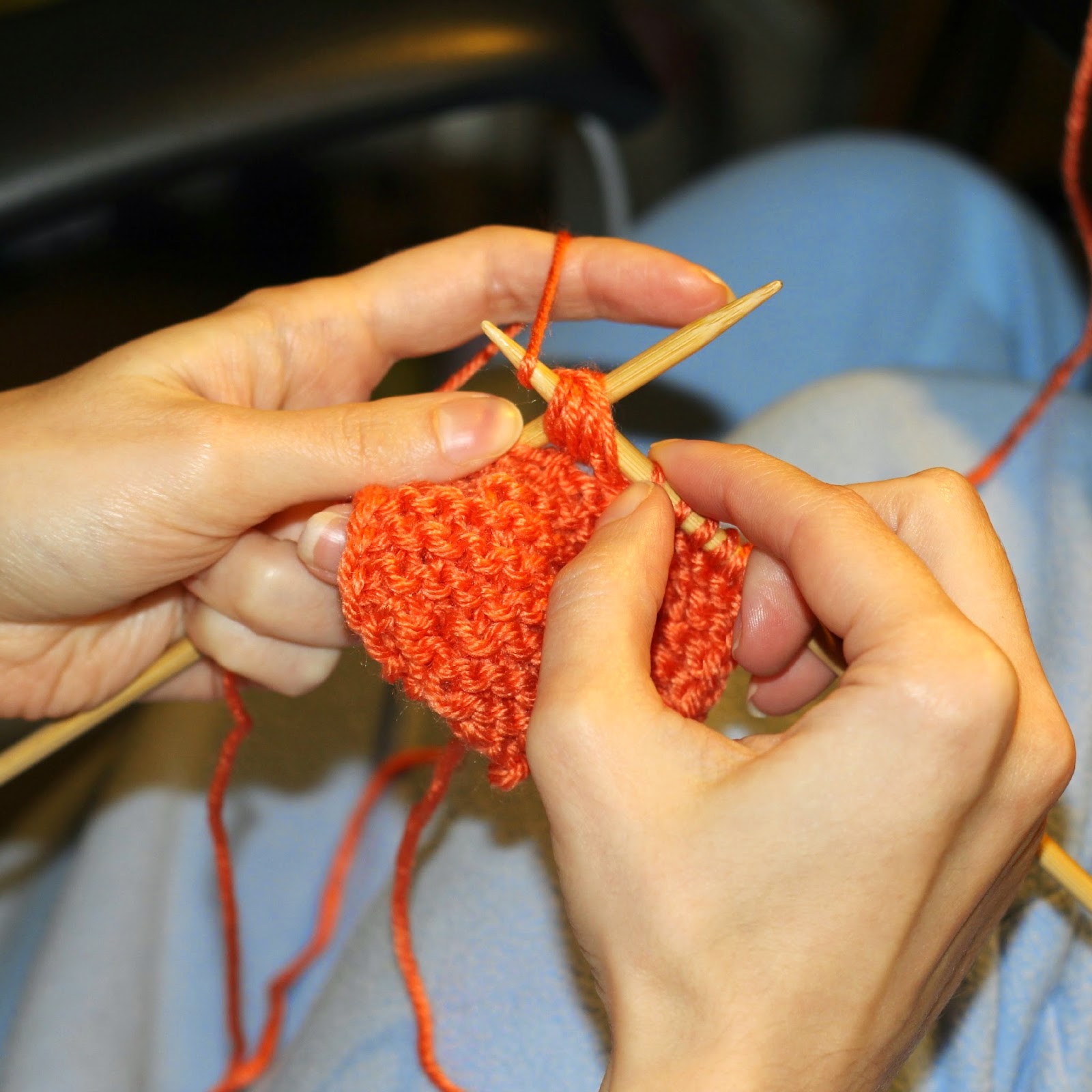 KGThreads blog: How to: Easy way to knit a Nupp