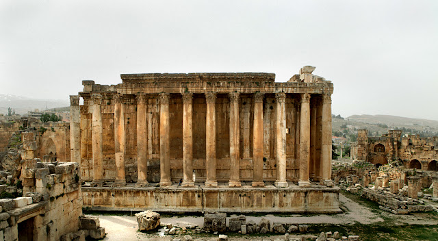 del MEDITERRÁNEO: LEBANON. BEQAA VALLEY. BEKAA. BAALBEK (BALABAK)