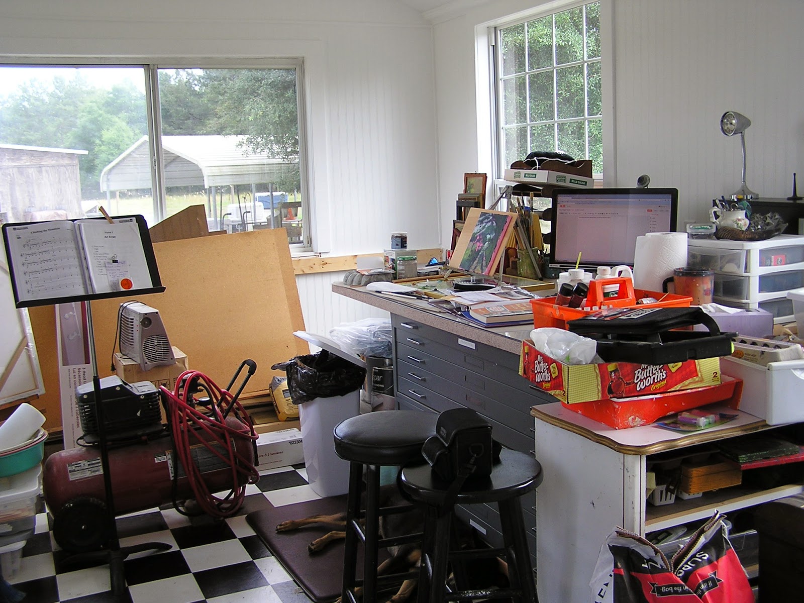 Robin Popp's Studio