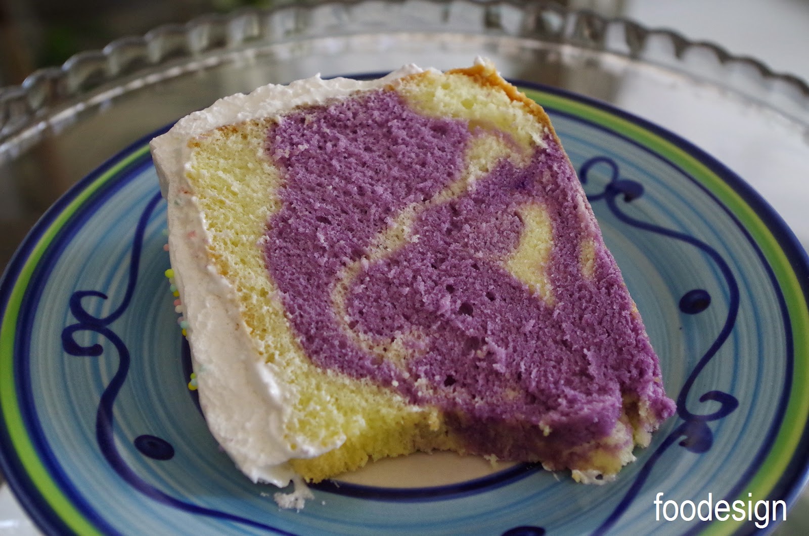 ube pandan cake recipe