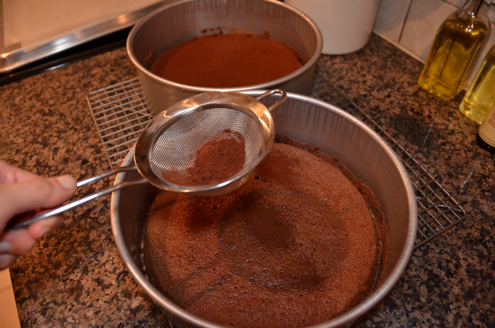 Playing with Flour: A special birthday - with chocolate cloud cake