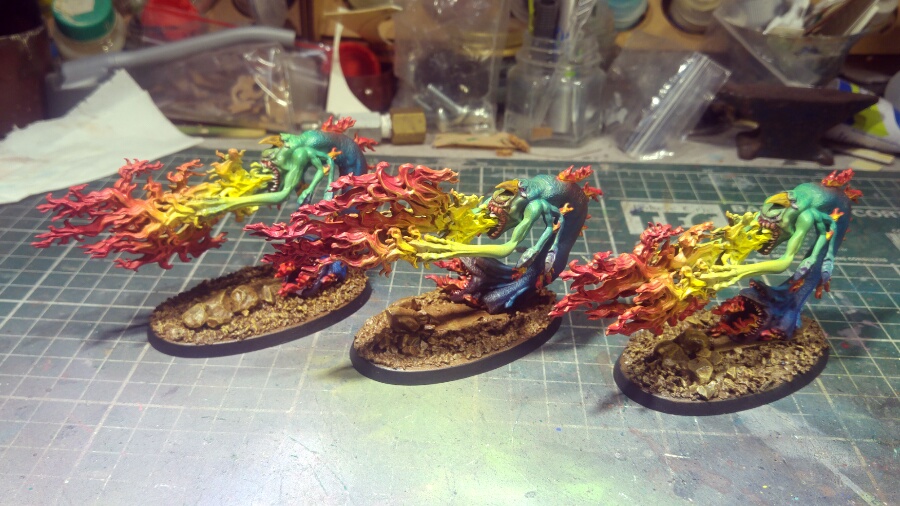 [hobby] Warhammer 40k - Exalted Flamers: the thrice named twins