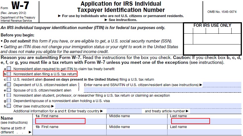 ITIN Applying For Individual Taxpayer Identification Number itin-applying-for-individual-taxpayer-identification-number