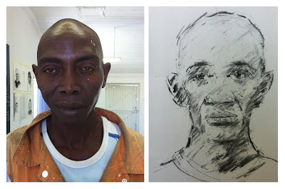 the portrait machine: Vulindlela Nyoni, Ian Grose, Ann and Yusuf