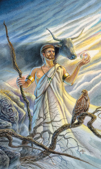 Reiki y Tarot: El emperador