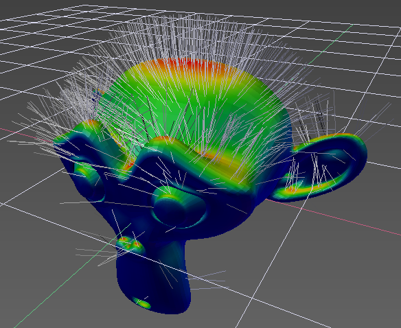 Small Blender Things Using Vertex Colors To Color Hair In Cycles