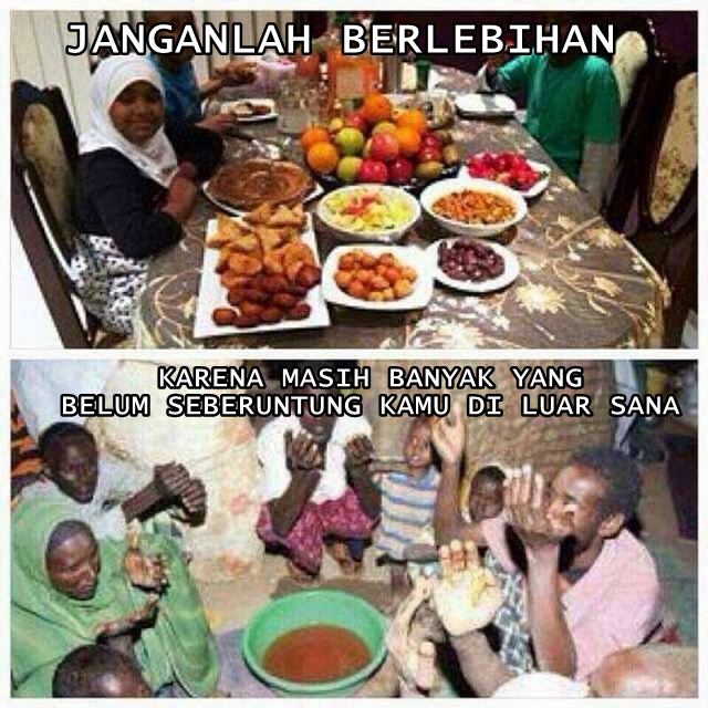 8 Meme Menu Sahur dan Berbuka Puasa Ini Menyentil Banget Biar Ngga Boros
