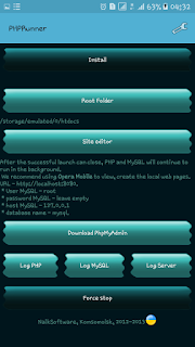 Inti Php versi android - DATA BARU