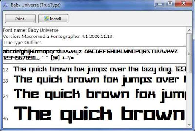 Cara Instal Font di Windows 7
