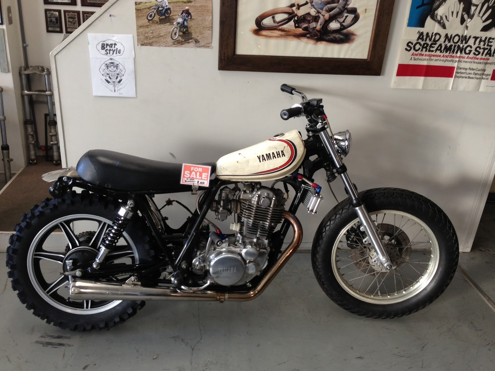 BTV: USED BIKE SR500/Street Dirt Chopper sold out!!